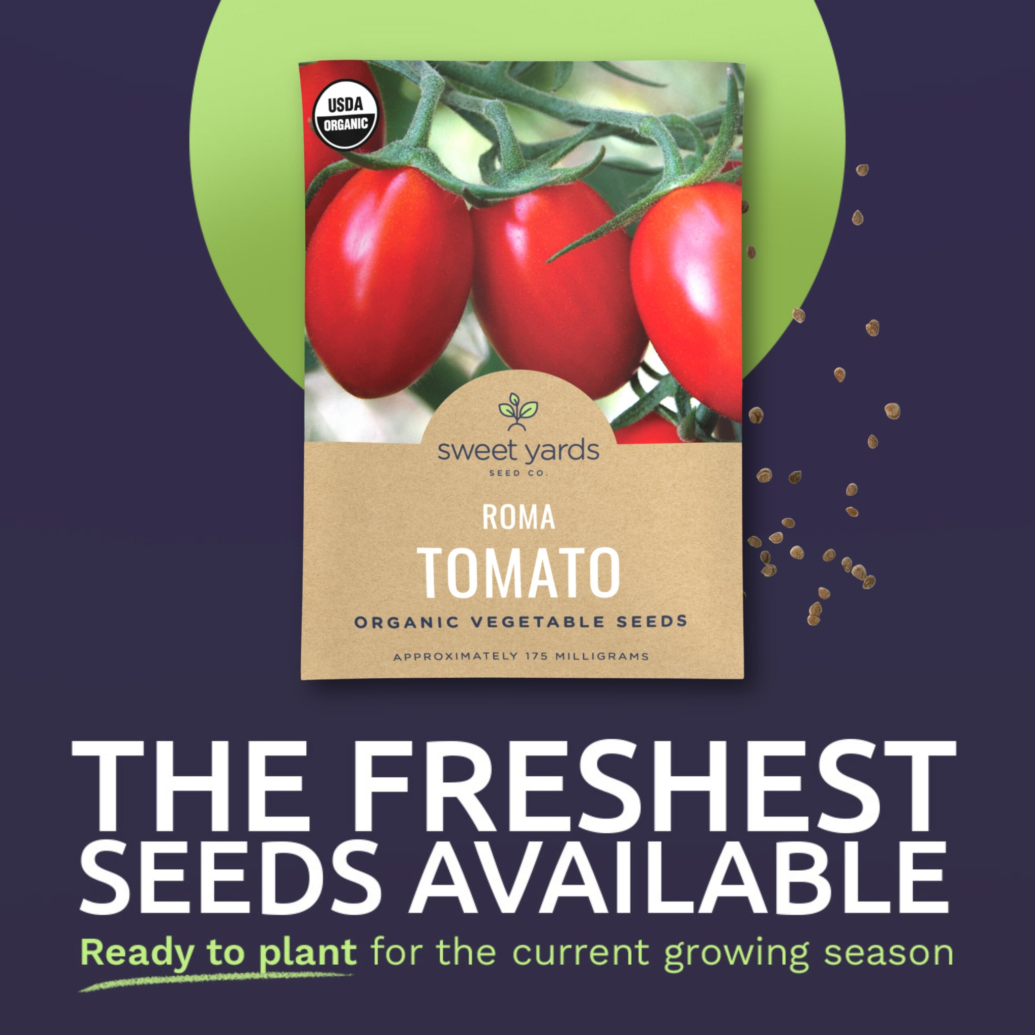 Organic Roma Tomato Seeds – Sweet Yards